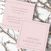 Pink Business Card Templates | Aesthetic & Professional Designs